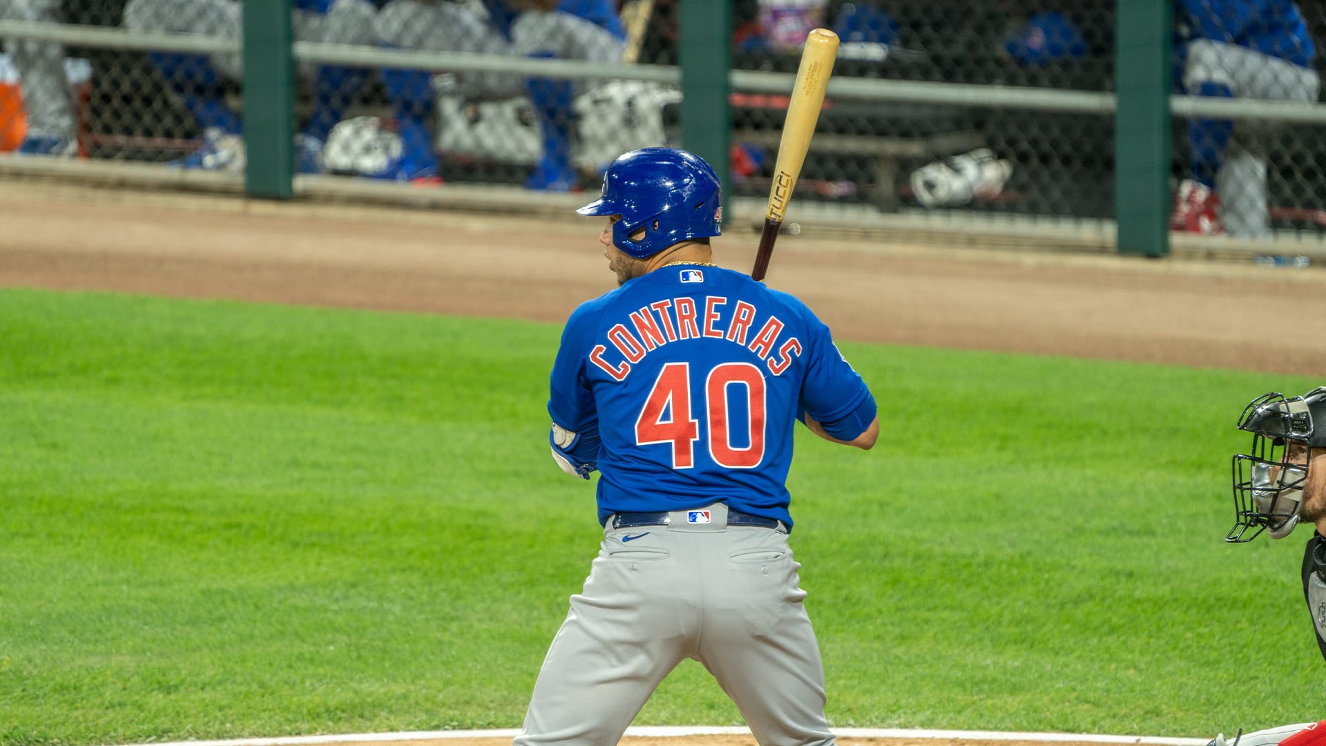 Willson Contreras celebrated his 3-run homer with an absolutely ...