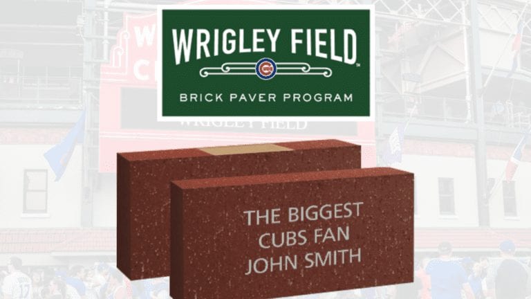 Cubs ringing in holiday season with personalized Wrigley Field bricks ...