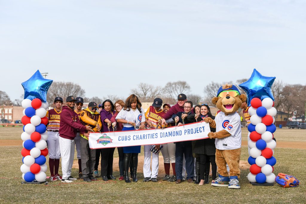 Cubs Charities ushers in 2022 with Diamond Project ribbon cutting ...