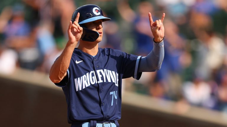 Jared Young Mlb Debut Wrigley Image | Marquee Sports Network - Home of ...