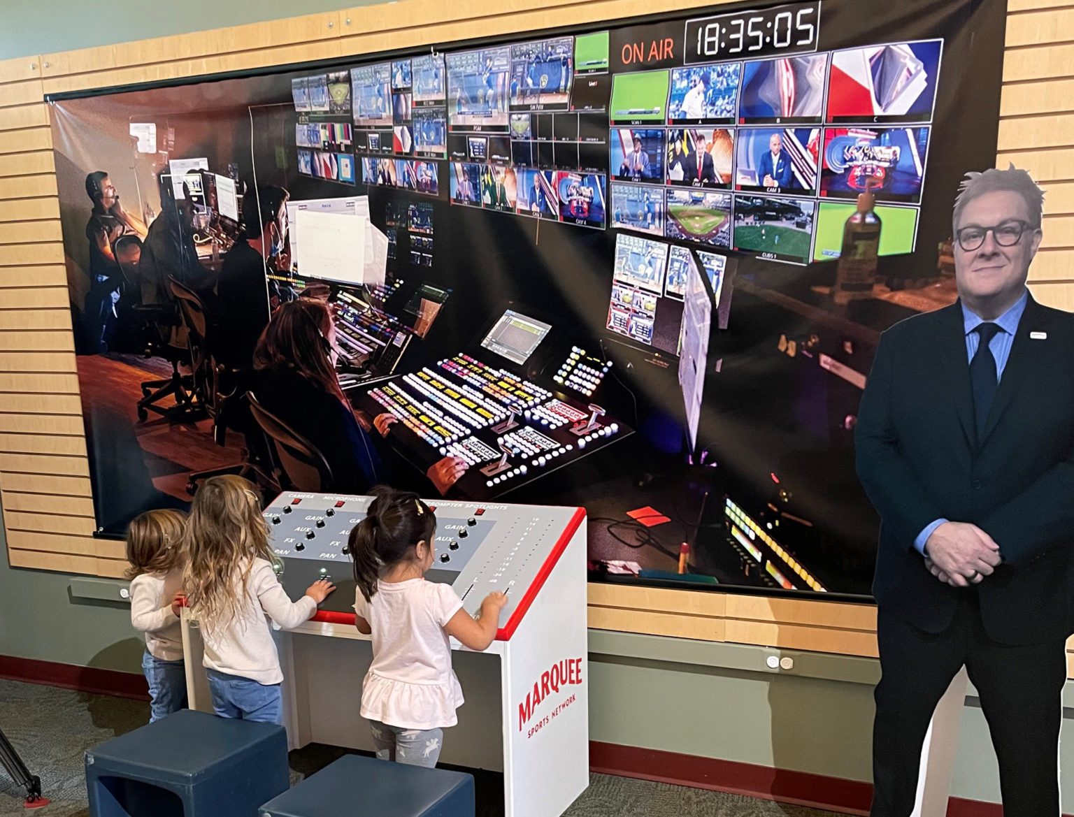 Kohl Children's Museum unveils interactive Marquee Sports Network ...
