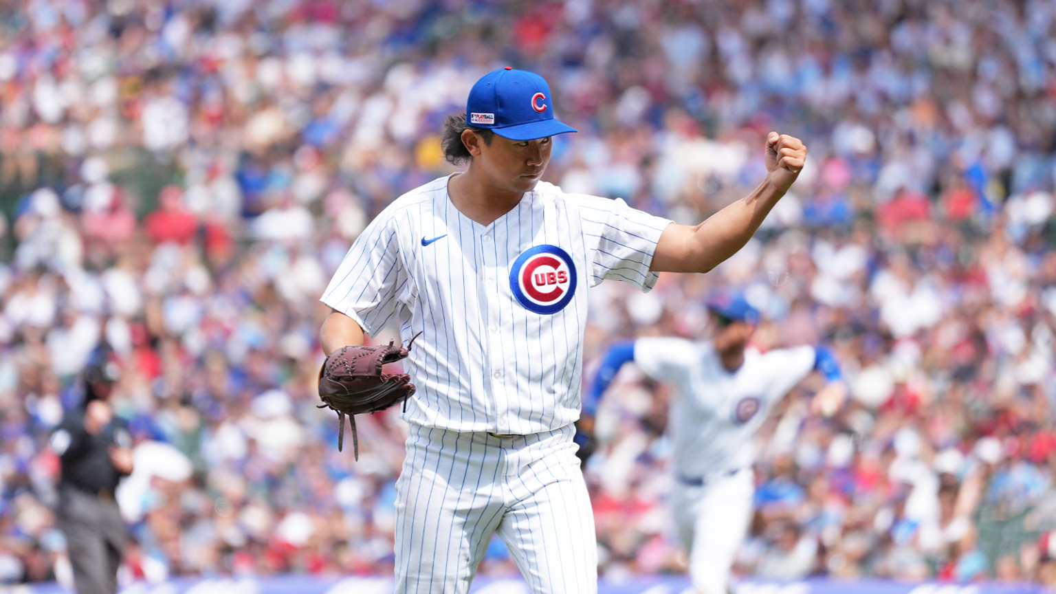 Cubs pitcher Shota Imanaga had a hysterical reaction to his epic ...