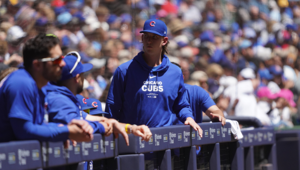 Ben Brown On Cubs Bench | Marquee Sports Network - Television Home of ...