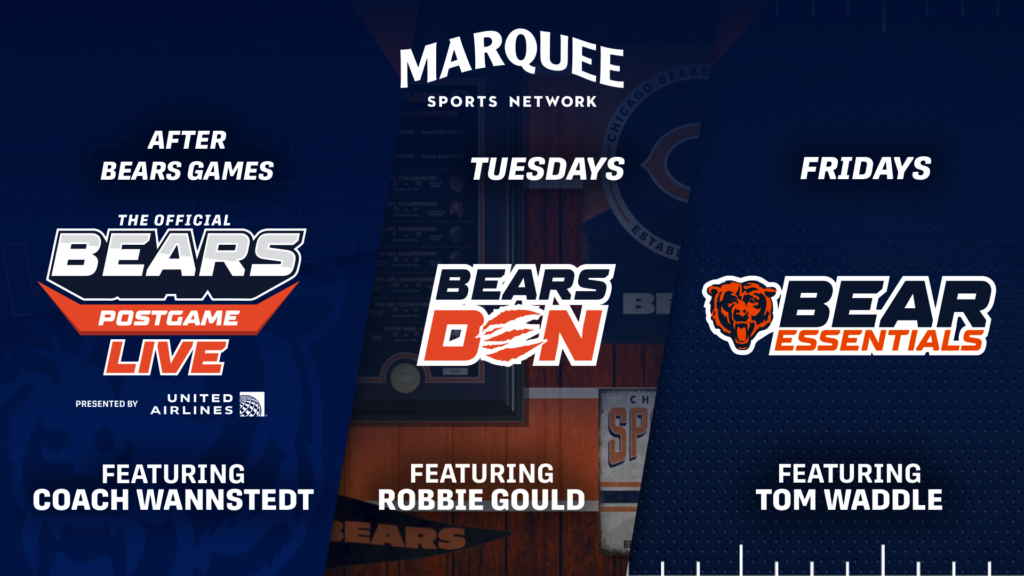 Bears News | Marquee Sports Network - Television Home of the Chicago ...