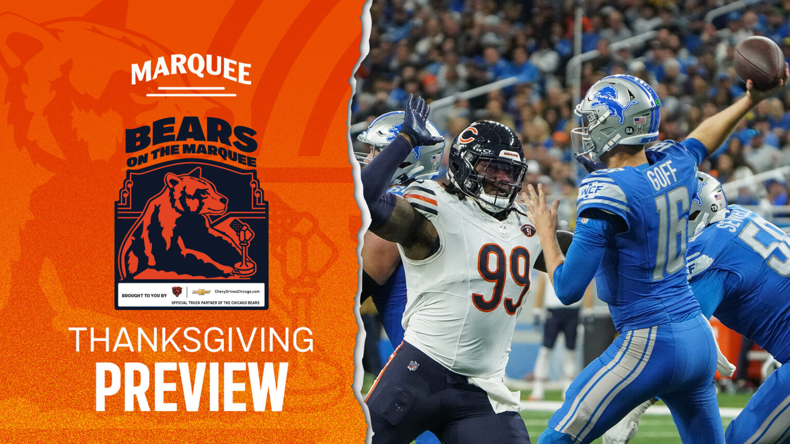 Bears on the Marquee Podcast: Revisiting loss vs Vikings, Thanksgiving game preview | Chicago ...