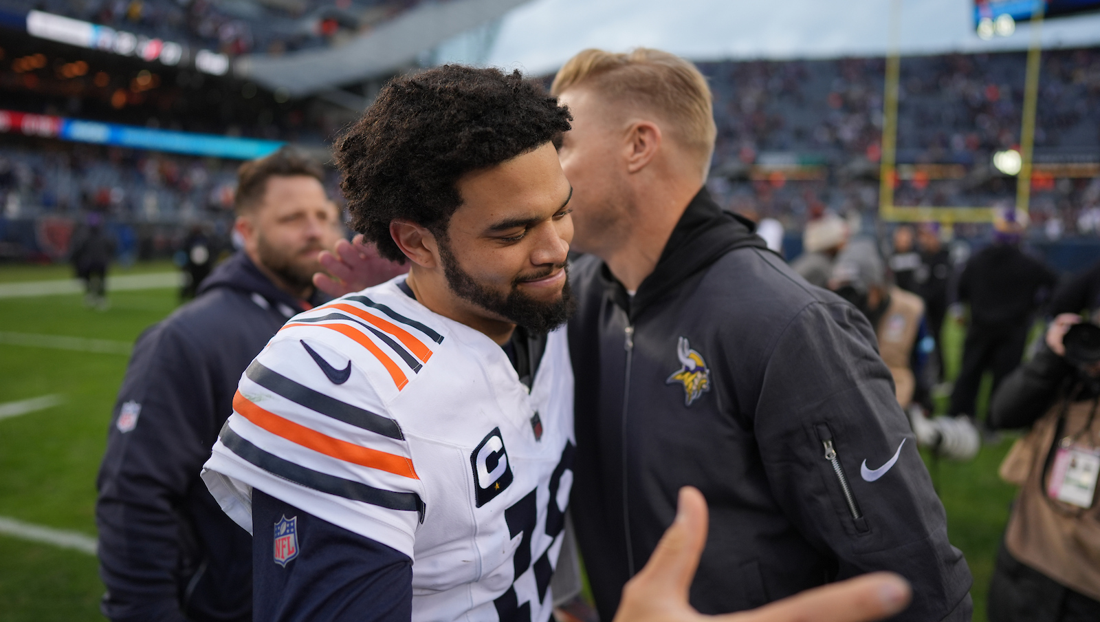 Caleb Williams received a powerful message from an unlikely source ...