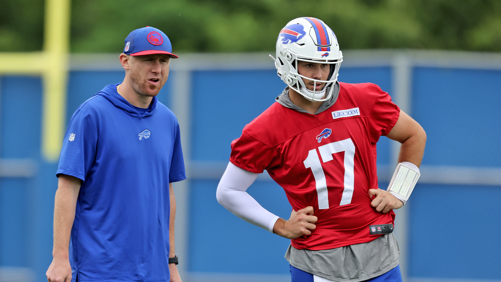 Bills OC Joe Brady completes initial interview as part of Bears ...