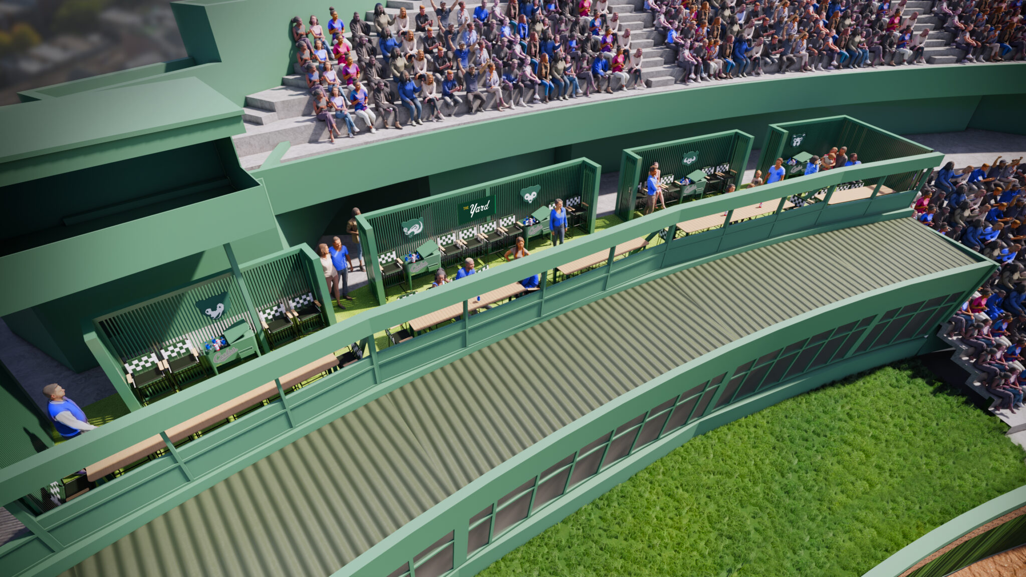 Cubs unveil new outdoor space in Wrigley Field for 2025 | Chicago Cubs News