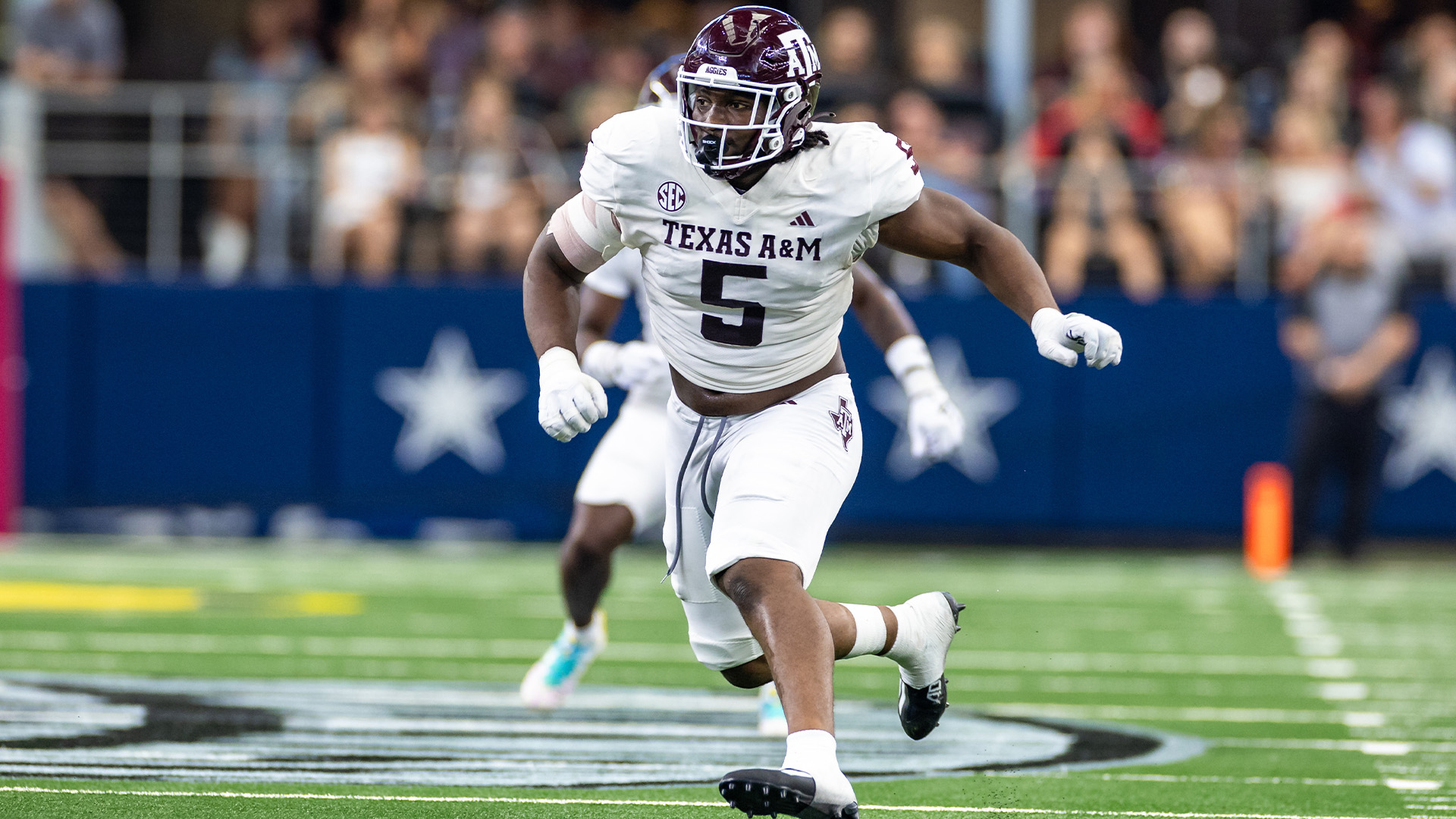 NFL draft 2025: Bears pick Texas A&M D-tackle Shemar Turner No. 62 | Marquee Sports Network ...