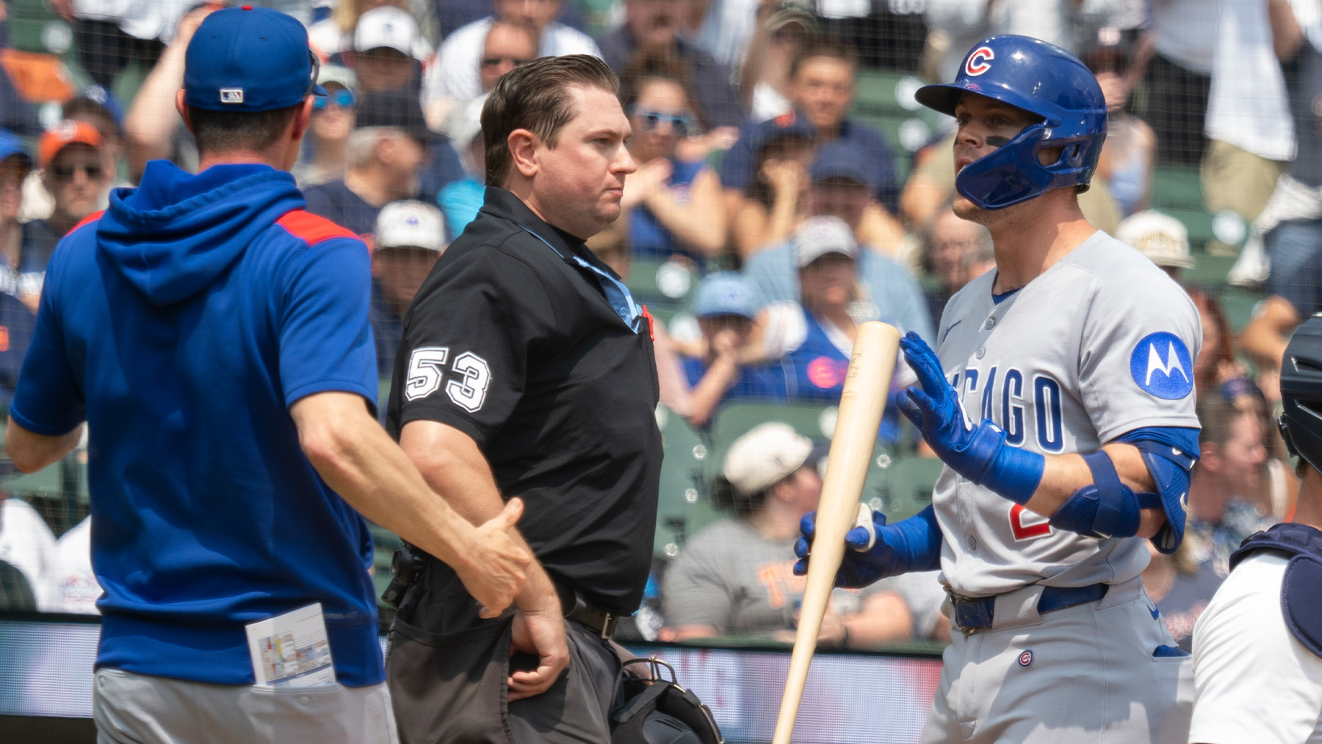 Craig Counsell, Nico Hoerner object to ejections in Cubs loss to Tigers ...