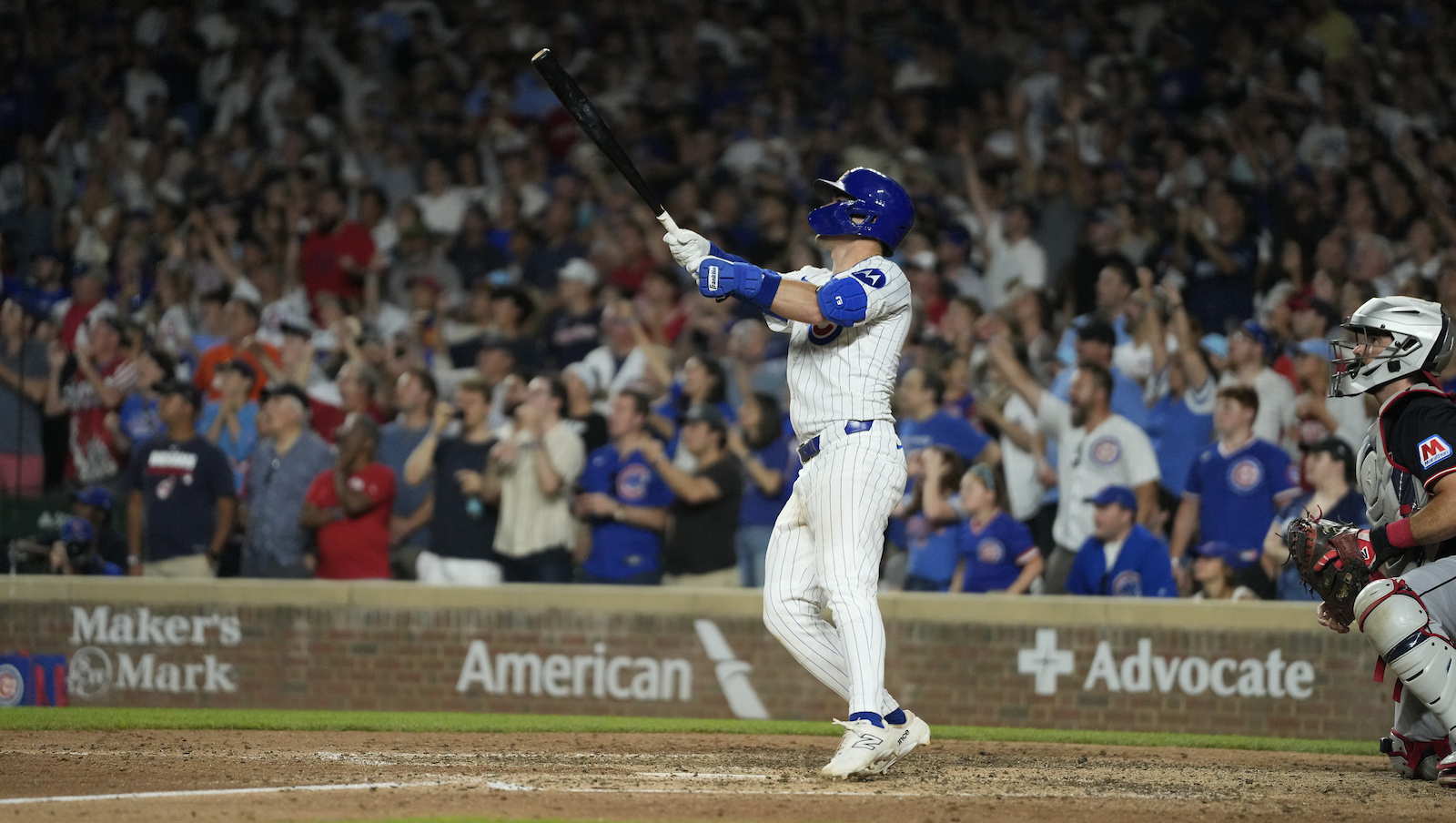 Matt Shaw sparks Cubs' walk-off win by using Michael Busch's bat ...