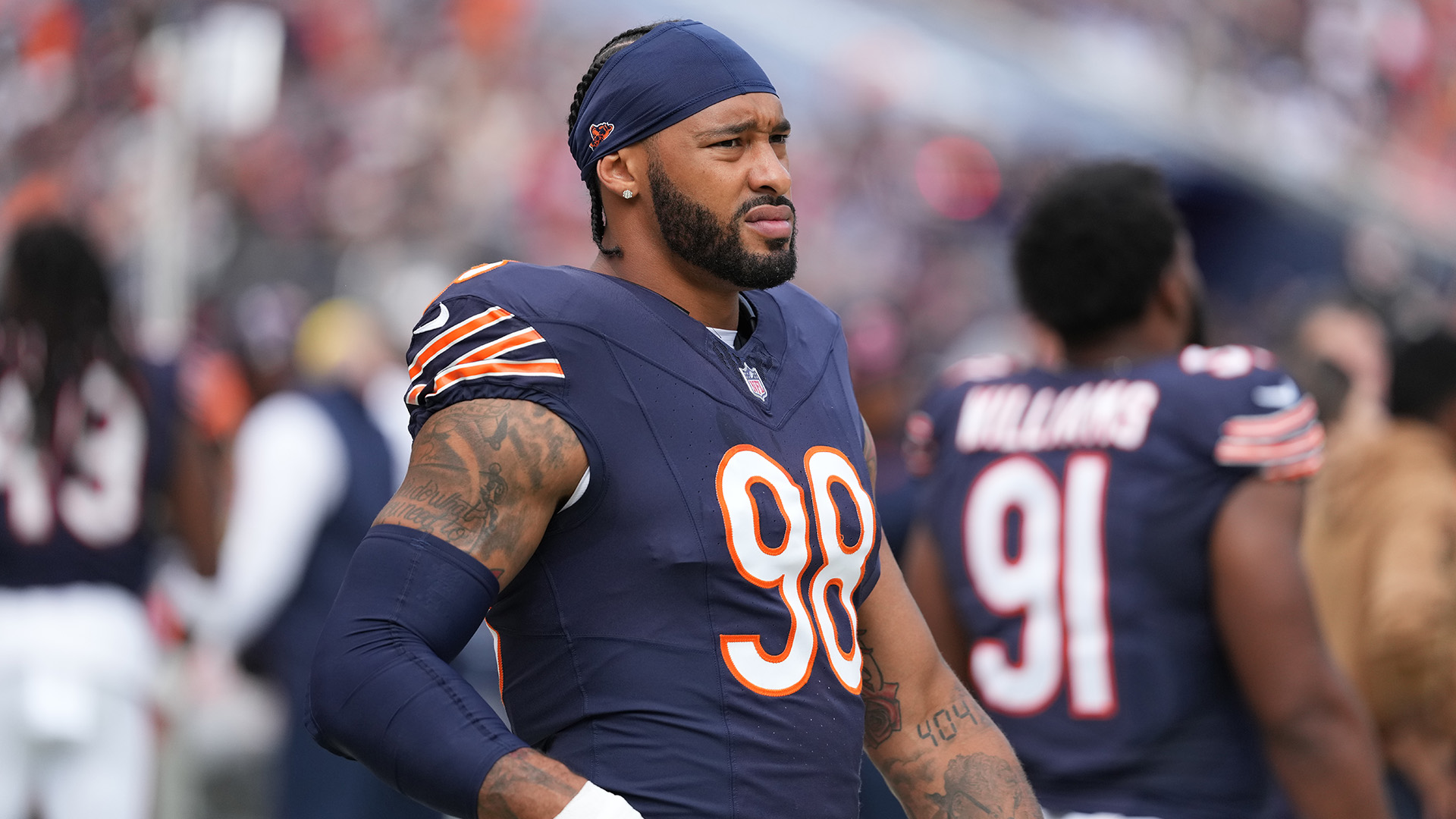 Darnell Wright, Dayo Odeyingbo explain Montez Sweat impact at Bears ...