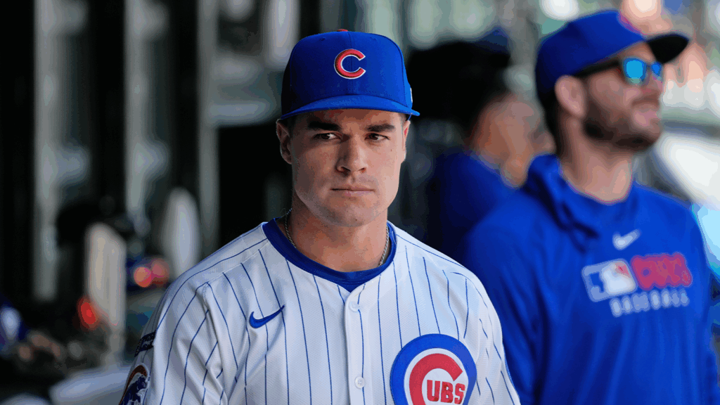 Cubs rookie Matt Shaw rejoins team, addresses reporters at Wrigley ...