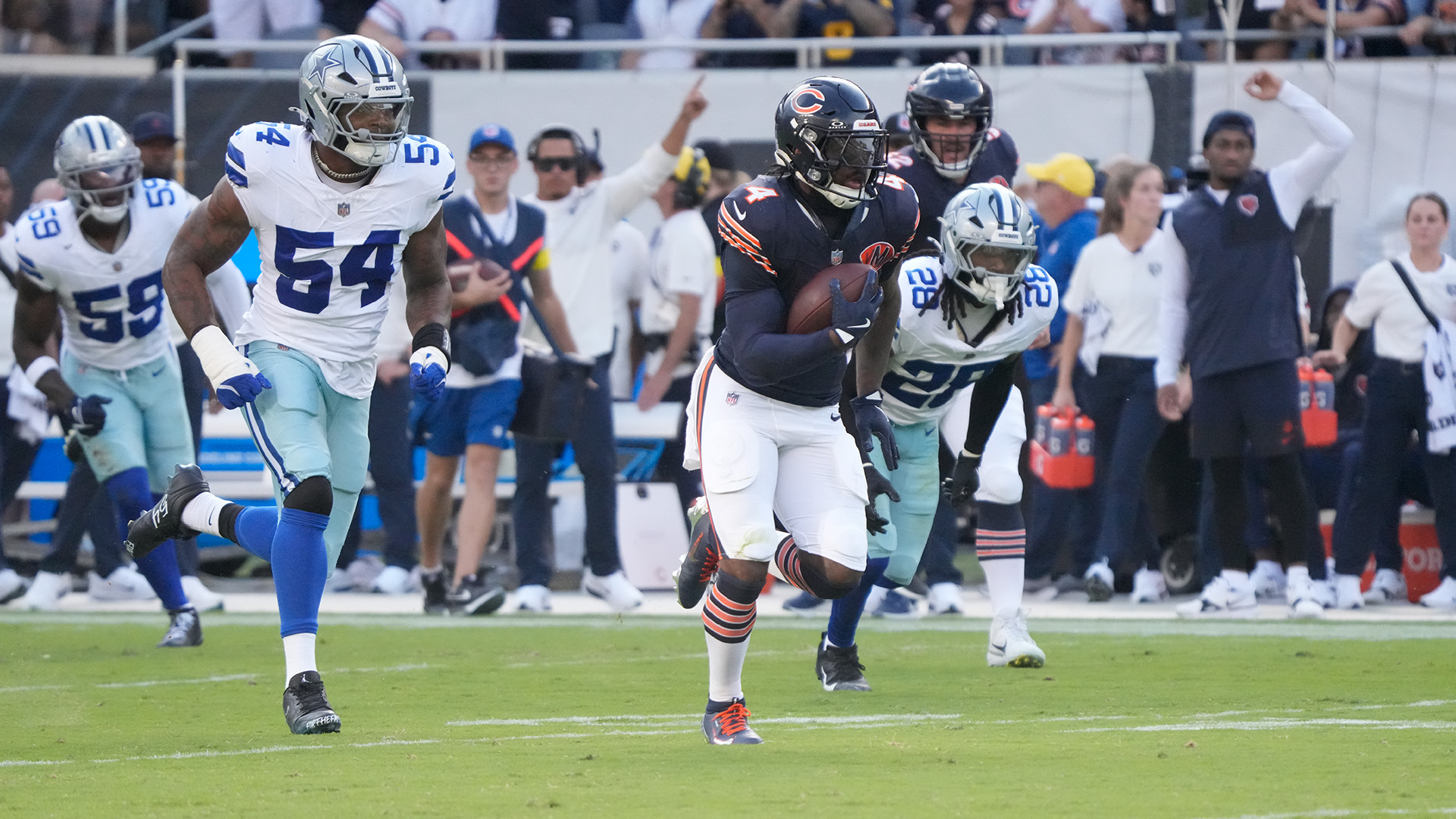 Bears mailbag: D'Andre Swift lacking efficiency, Kyler Gordon's value ...